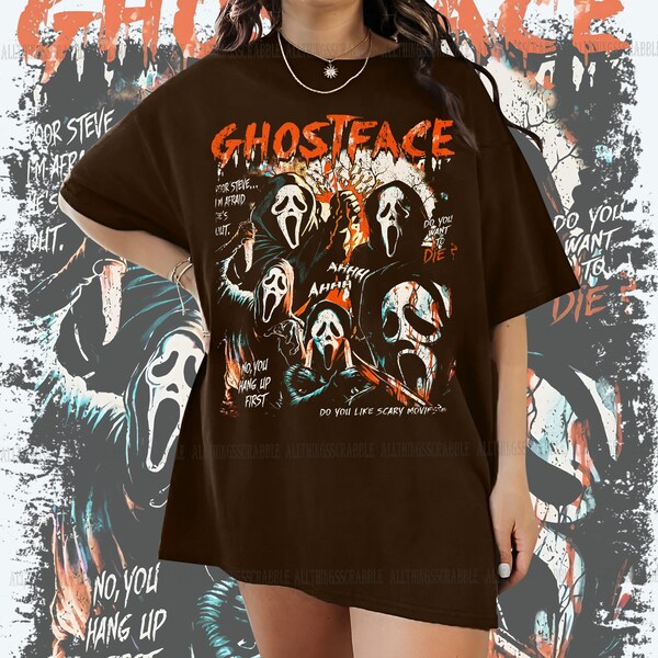 Ghostface Shirt - Etsy
