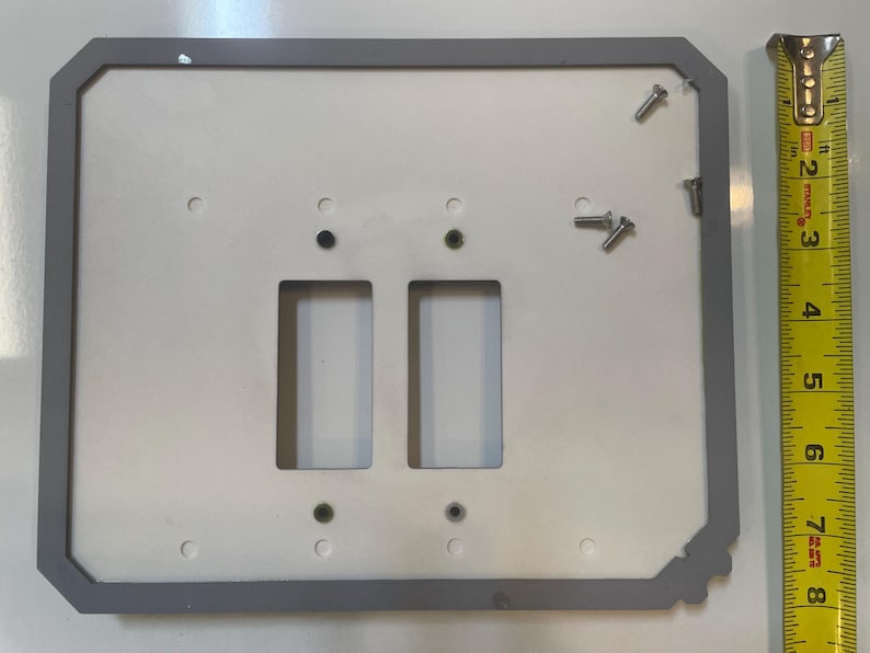 Star Wars Inspired Light Switch Cover: Sci-fi Control Panel, Double ...