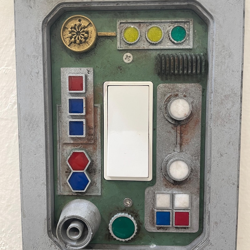 Scifi Inspired Light Switch - Etsy