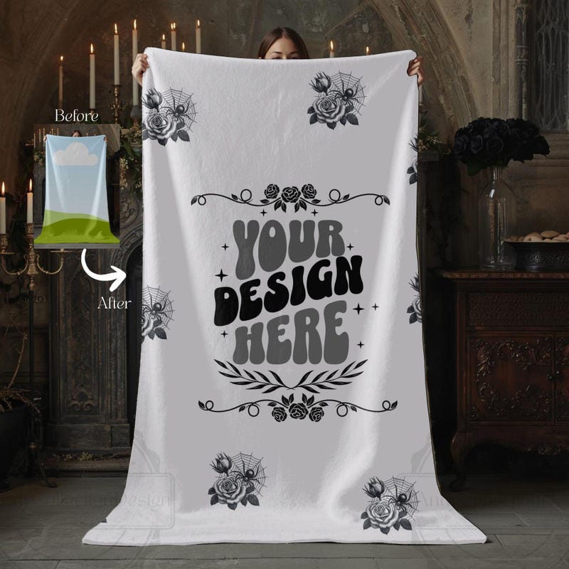 Plush Blankets Dark - Etsy