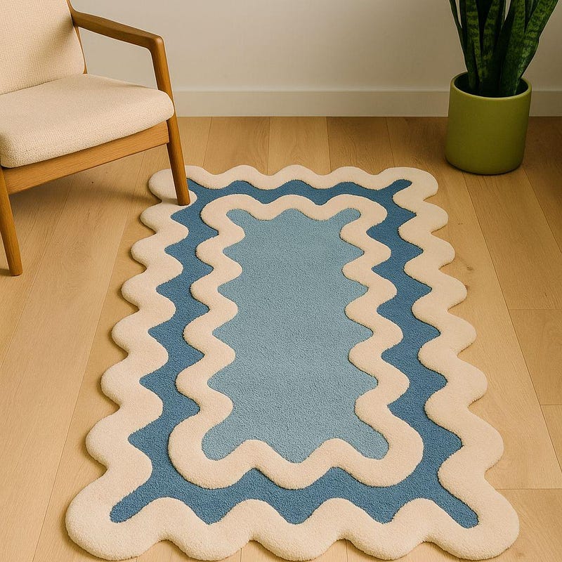 Wavy Rug - Etsy