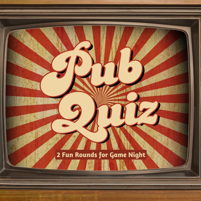 Fun Pub Quiz Rounds - Etsy