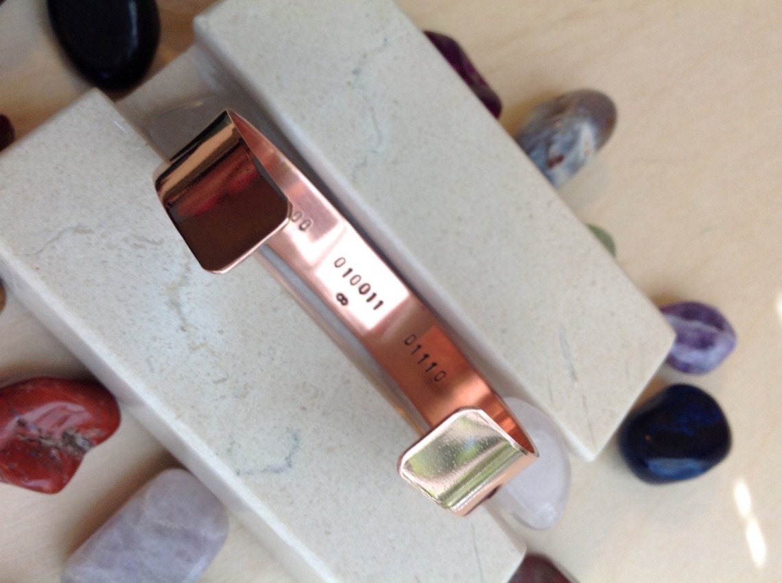 Binary Code Message Bracelet Custom Bracelet Personalized - Etsy