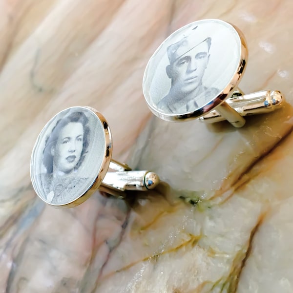 Photo Cufflinks - Etsy