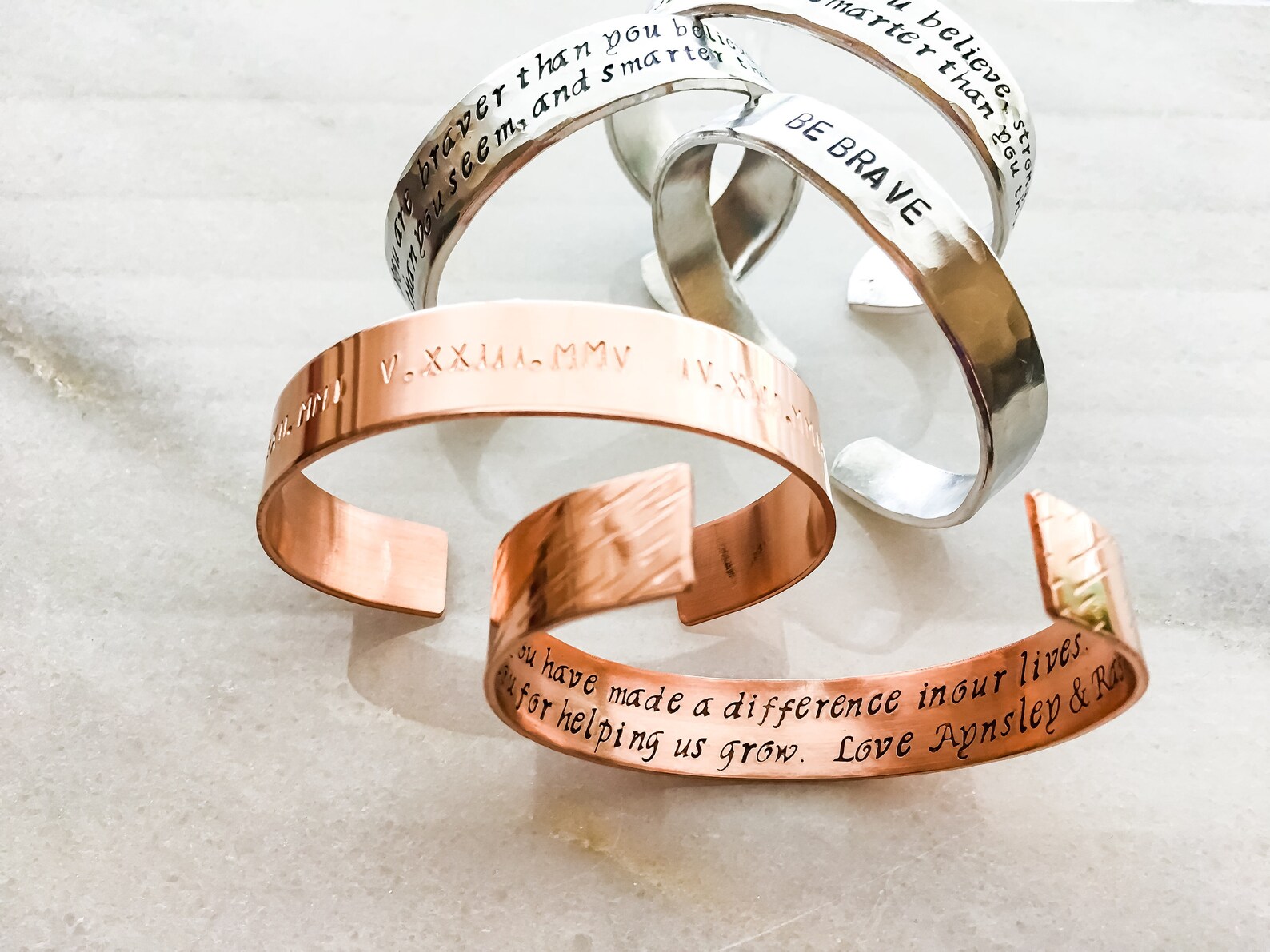 Fallen Hero Memorial Hand Stamped Bracelet Remembrance Cuff | Etsy