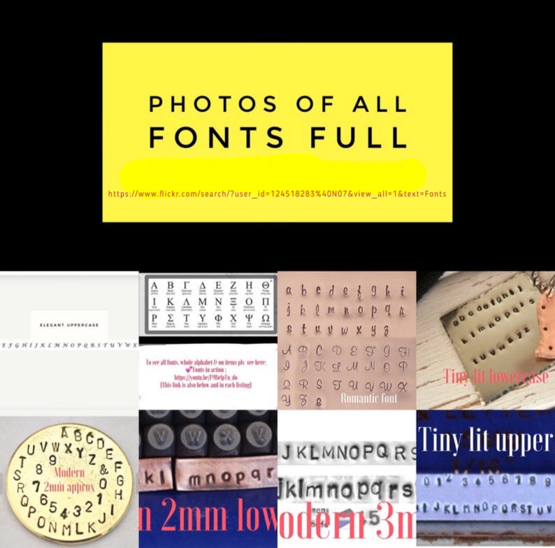 View Letter Fonts Decorative Design Stamps Textures HELPFUL - Etsy