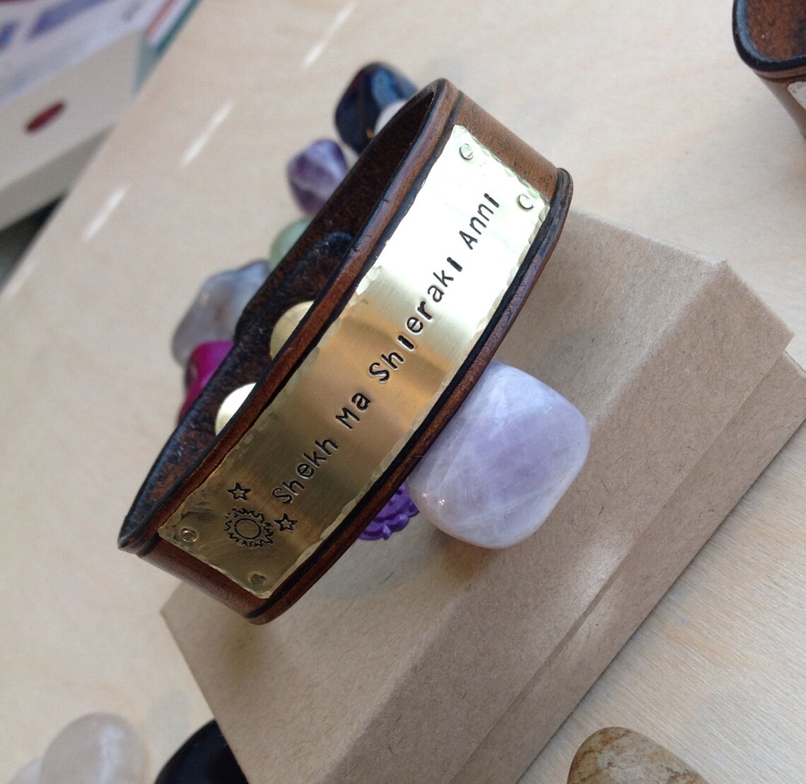 Custom Leather Bracelet, Personalized Leather Cuff Bracelet, Custom ...