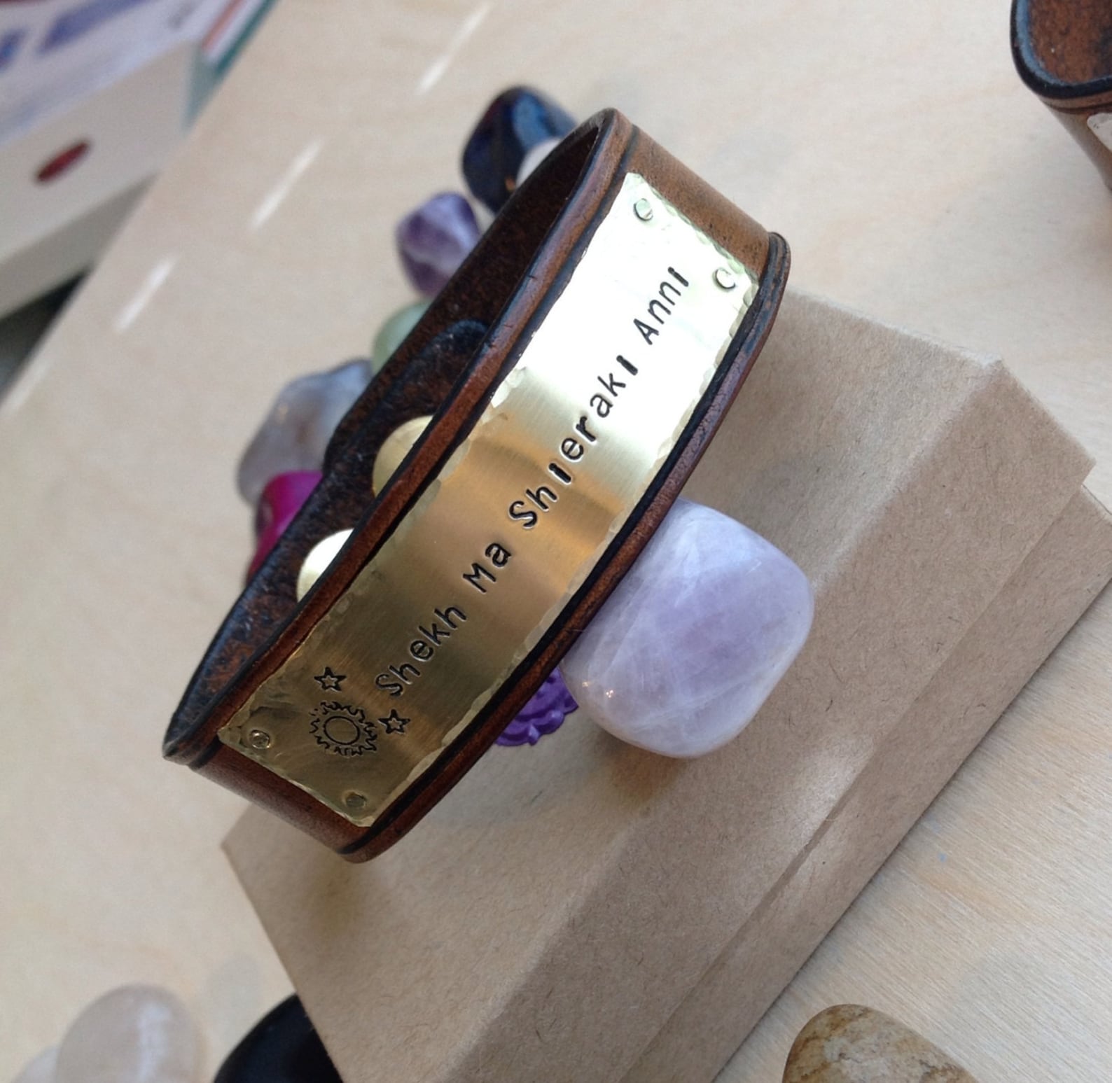 Leather Bracelet Personalized Leather Cuff Bracelet Custom - Etsy