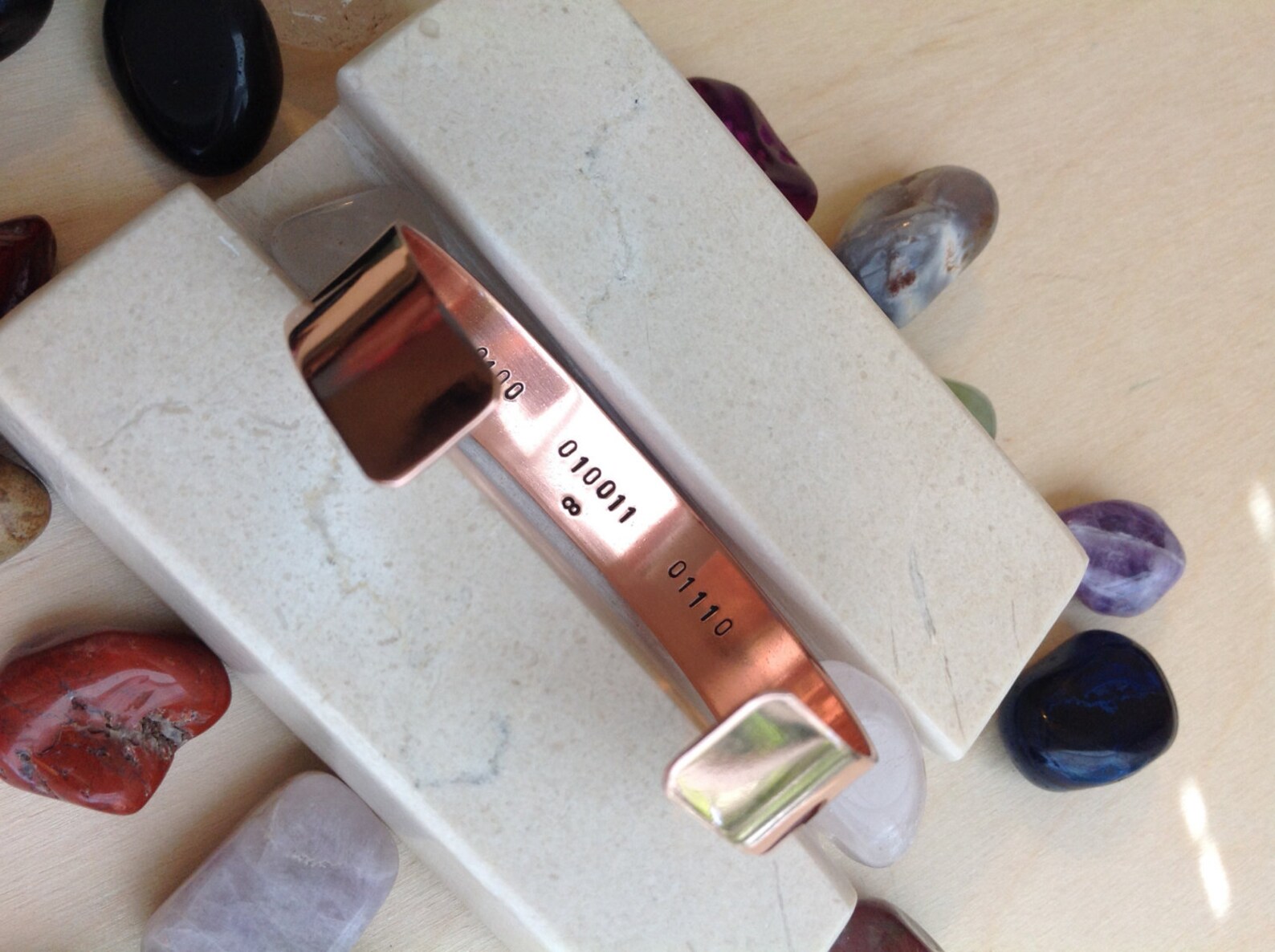 Binary Code Message Bracelet Custom Bracelet Personalized - Etsy