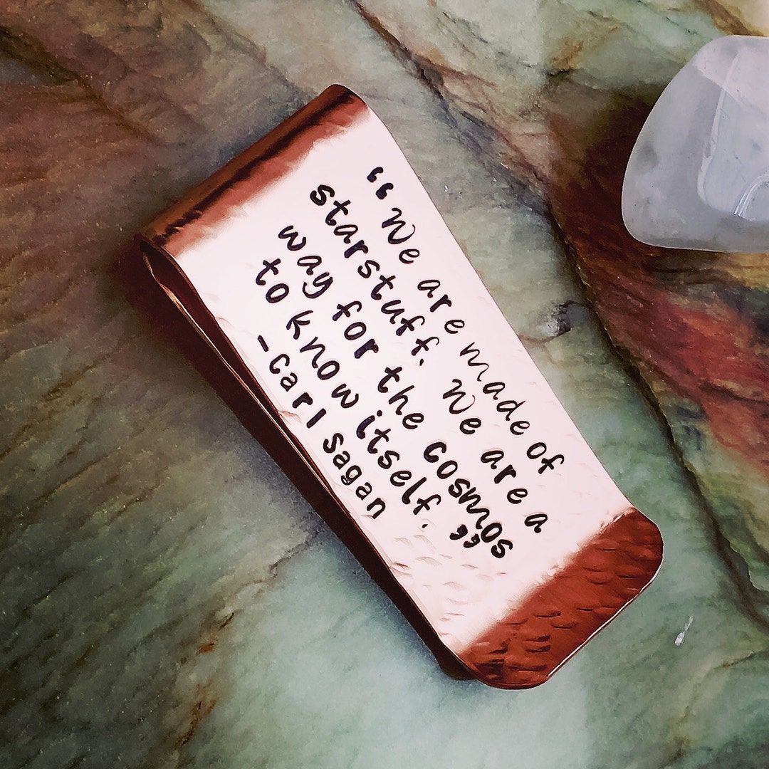 Customized Money Clip Add Your Favorite Quote or Message, Personalize ...
