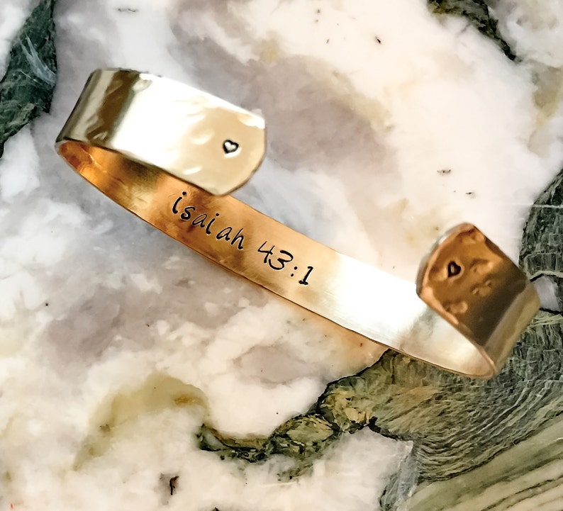 Hand Stamped Bracelet Custom Hand Stamped Bracelet - Etsy
