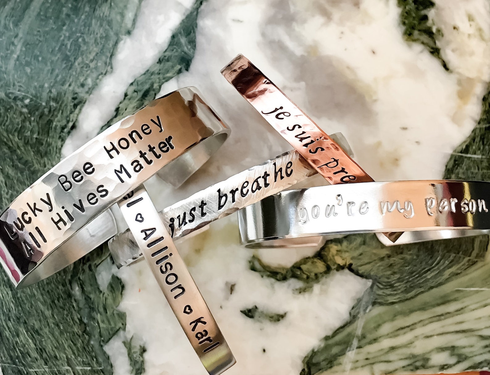 Your Name Here, Gift Box Included, Custom Bracelet, Personalize Hand ...