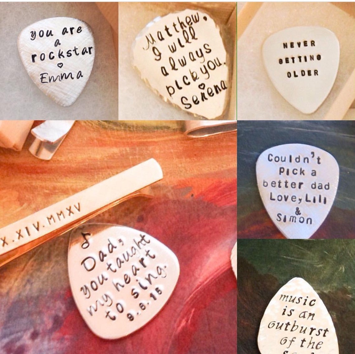 Personalized Guitar Pick - Custom Guitar Pick, Guitar Pick Personalized ...