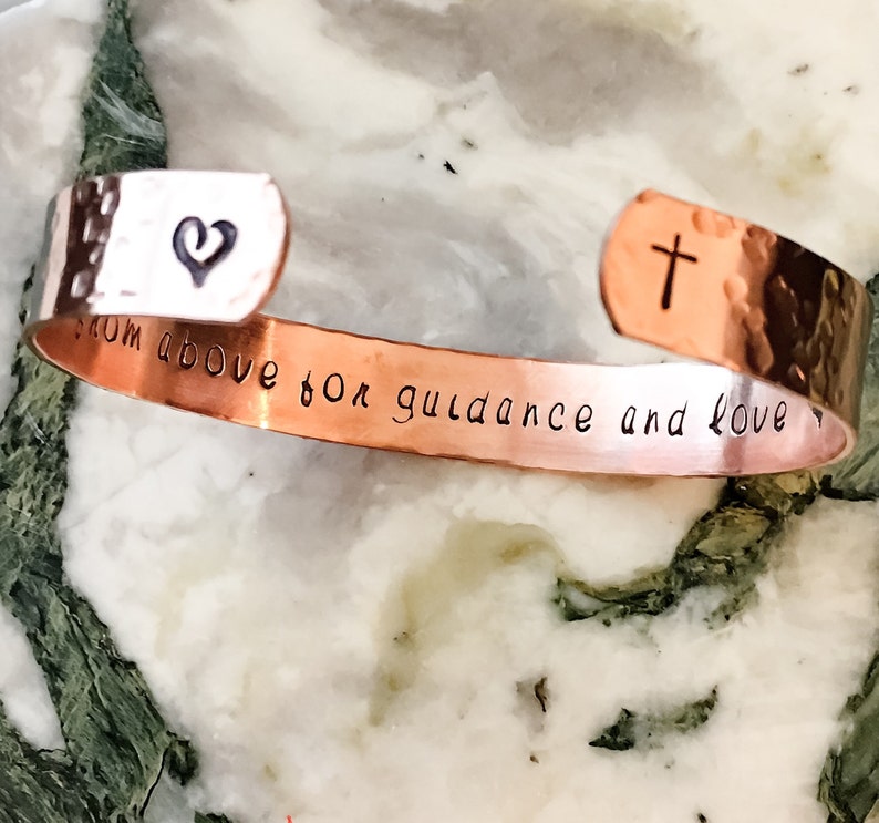 Hand Stamped Bracelet - Custom Hand Stamped Bracelet - Personalized ...