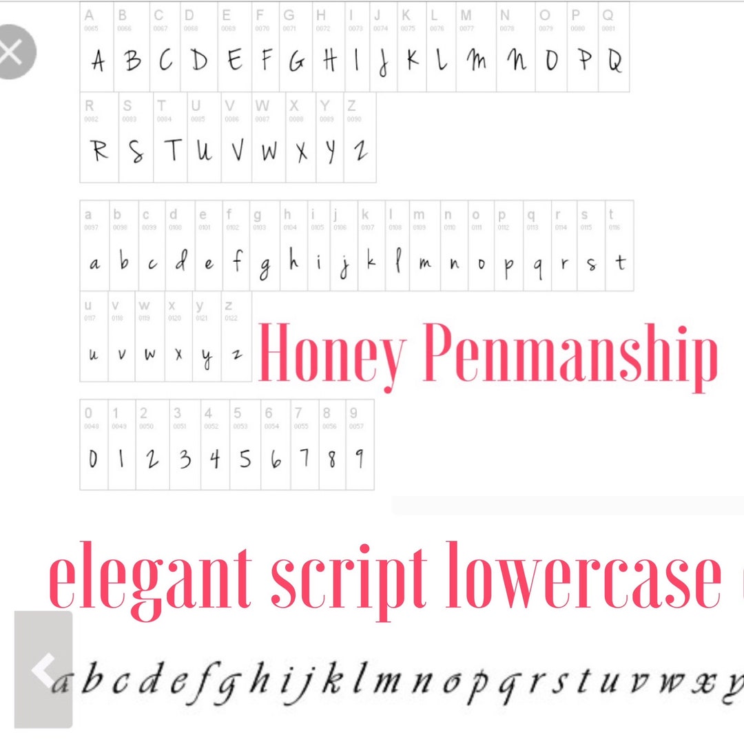 Informational Listing -fonts Stamps Etc - Etsy
