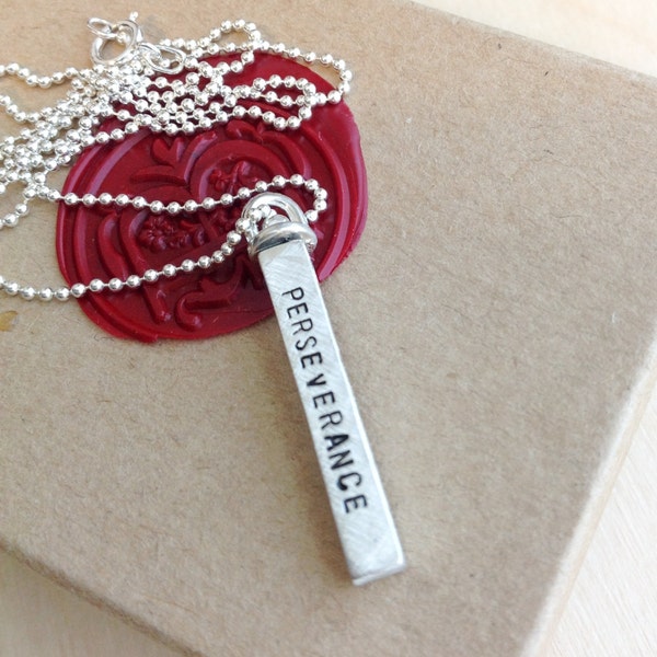 Hand Stamped Bar - Etsy