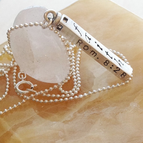 Hand Stamped Bar - Etsy