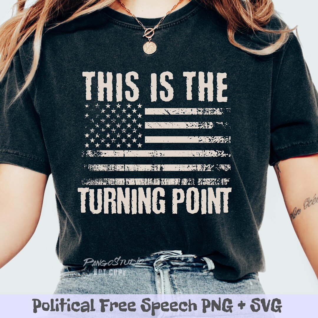Political Free Speech PNG SVG Quote Design Retro Distressed Typography ...