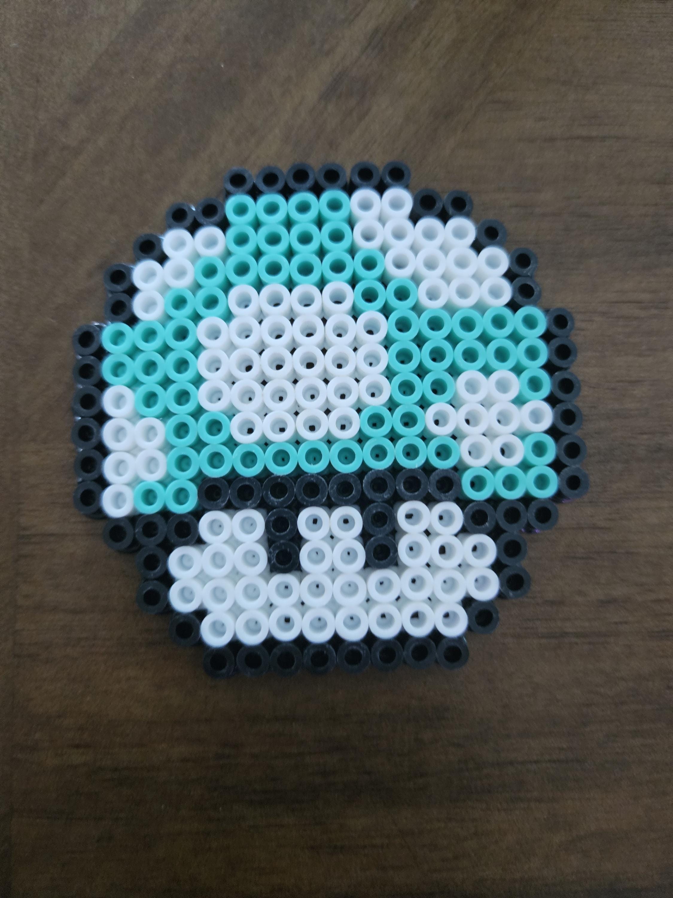 Pixel Art, Melting Beads, Beads, Mario, Mario Muchroom, Mario ...