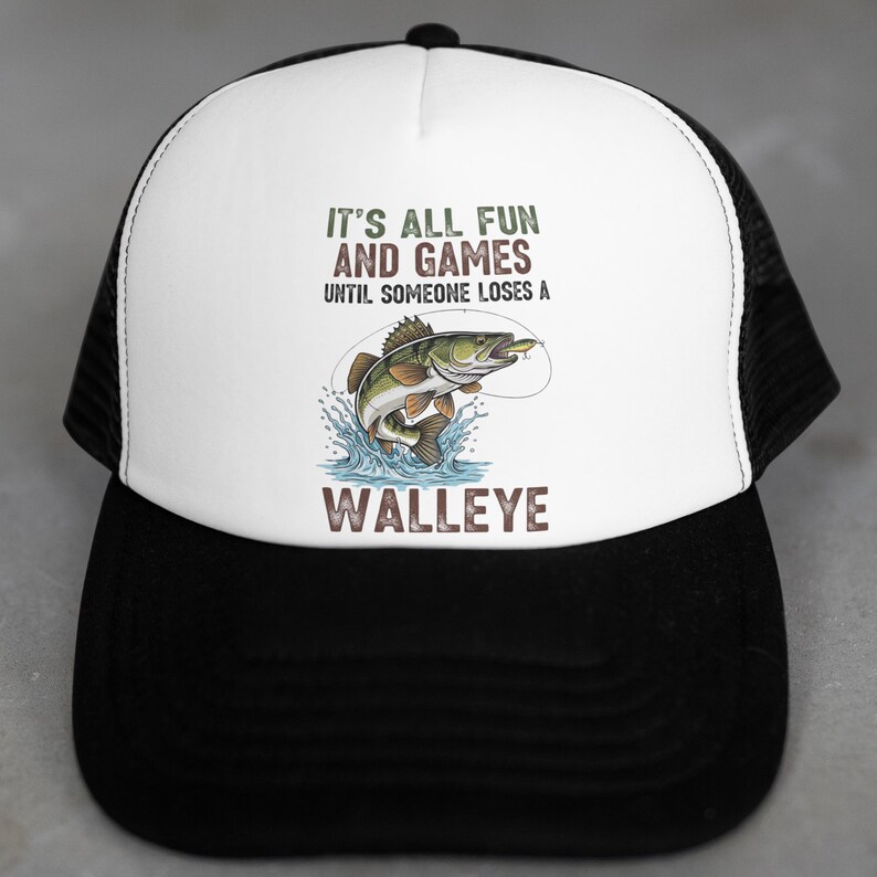 Funny Walleye Lover Fishing PNG, Outdoor Sublimation Graphic, Lake Life ...