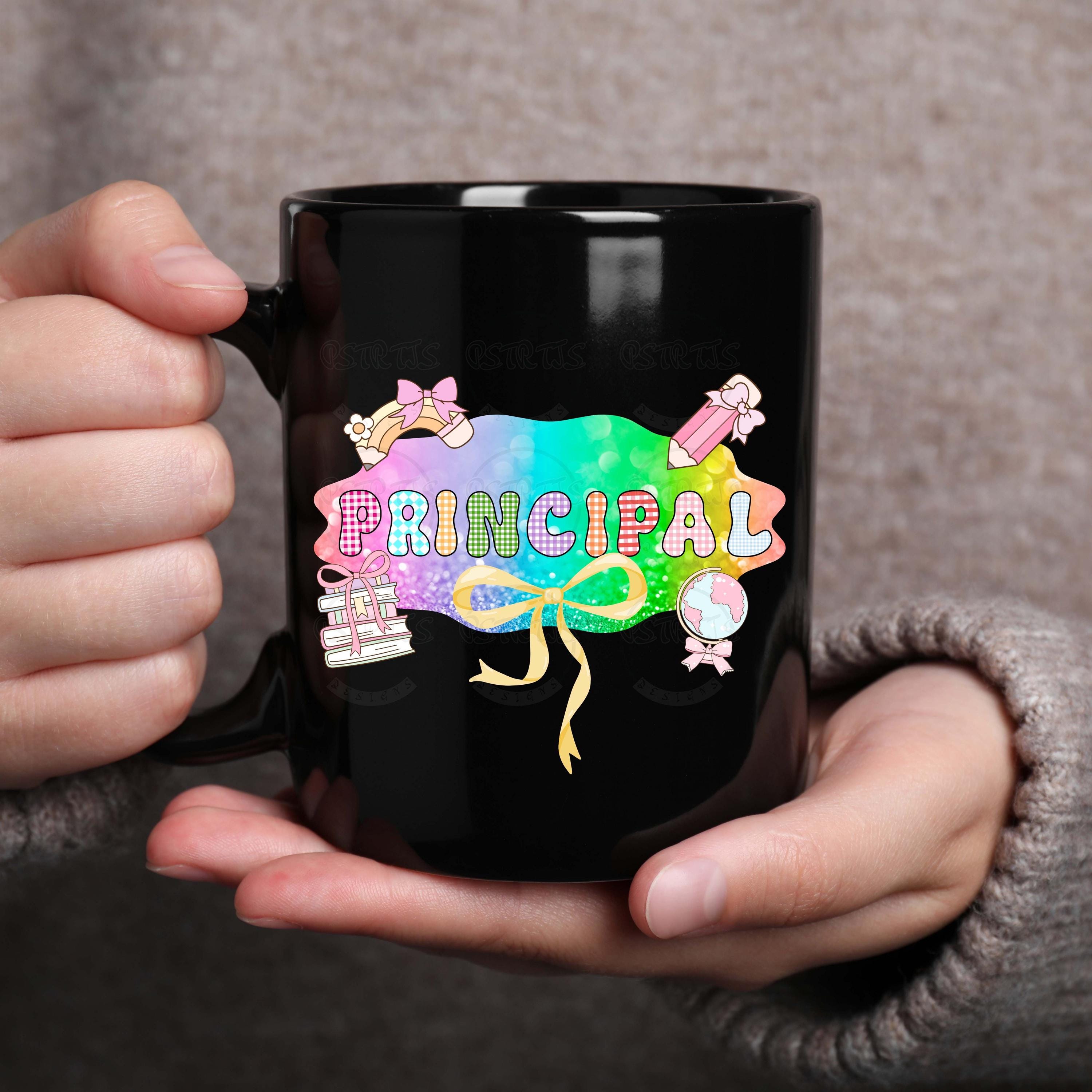 Principal PNG: Glitter Gingham, School Accents, Vibrant Principal PNG ...