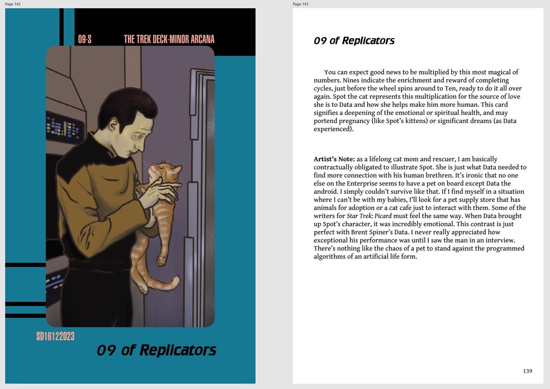 The Trek Deck Companion Guide - DIGITAL Reading Guide for Tarot Cards ...