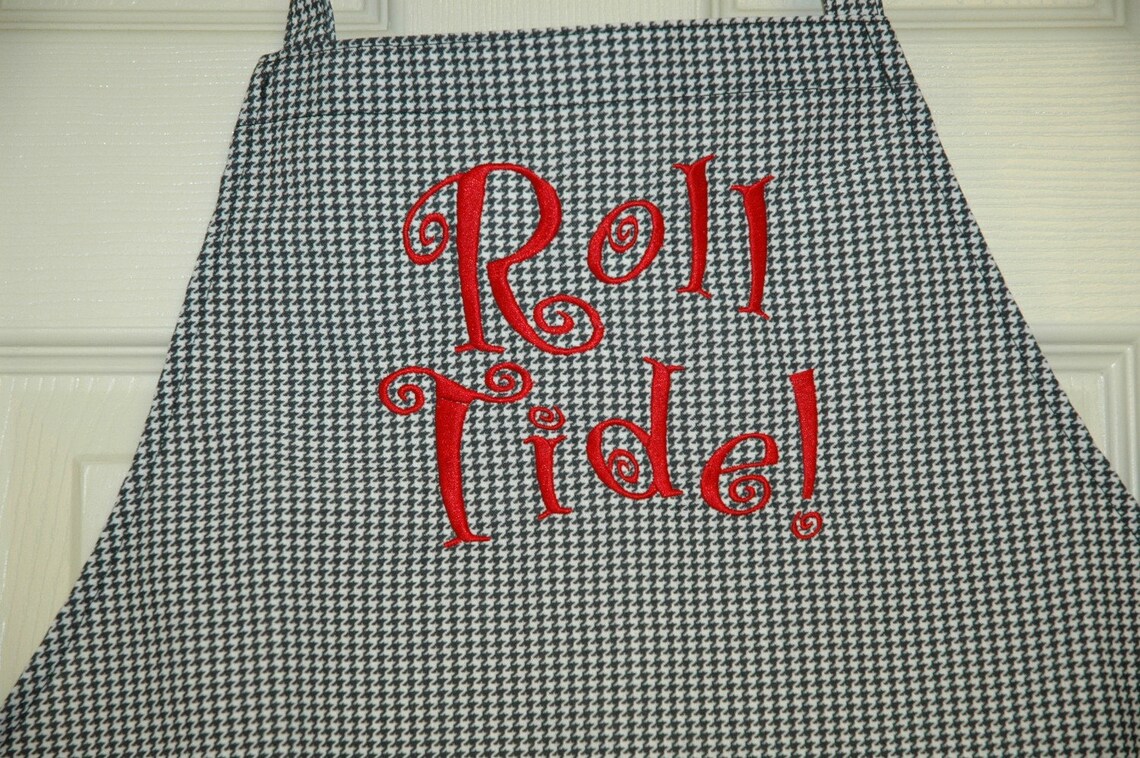 Houndstooth Apron - Etsy