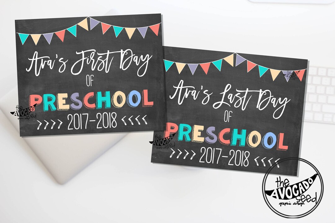 Back to School Printables for First Day of School and Last Day of ...