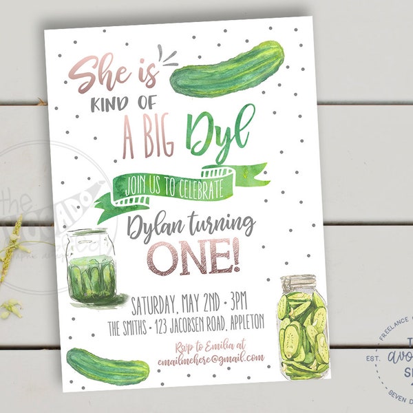 Pickle Party Printable - Etsy