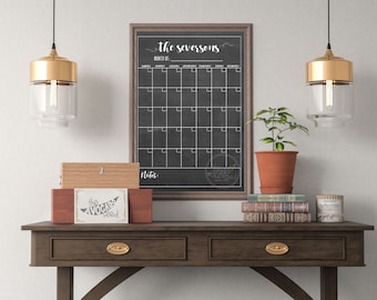 Reusable Dry Erase Wall Chore Chart DIY Printing Only - Etsy