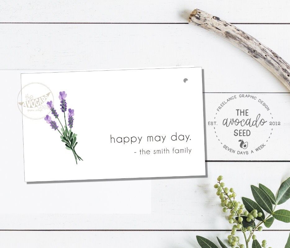 Modern May Day Tag text Can Be Changed to Accommodate Any Instant ...