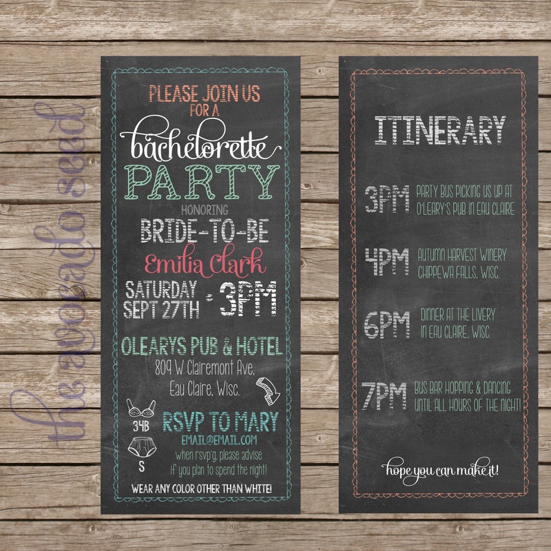 Long Chalkboard - Etsy