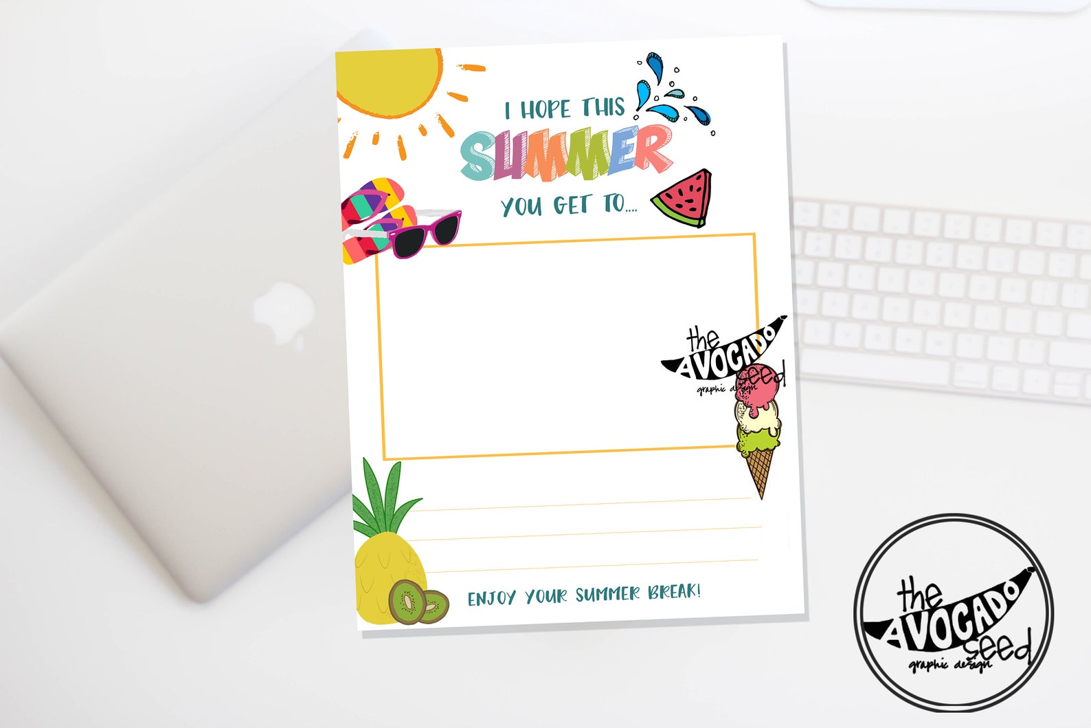 Teacher School Summer Send off Color and Draw Page DIY - Etsy