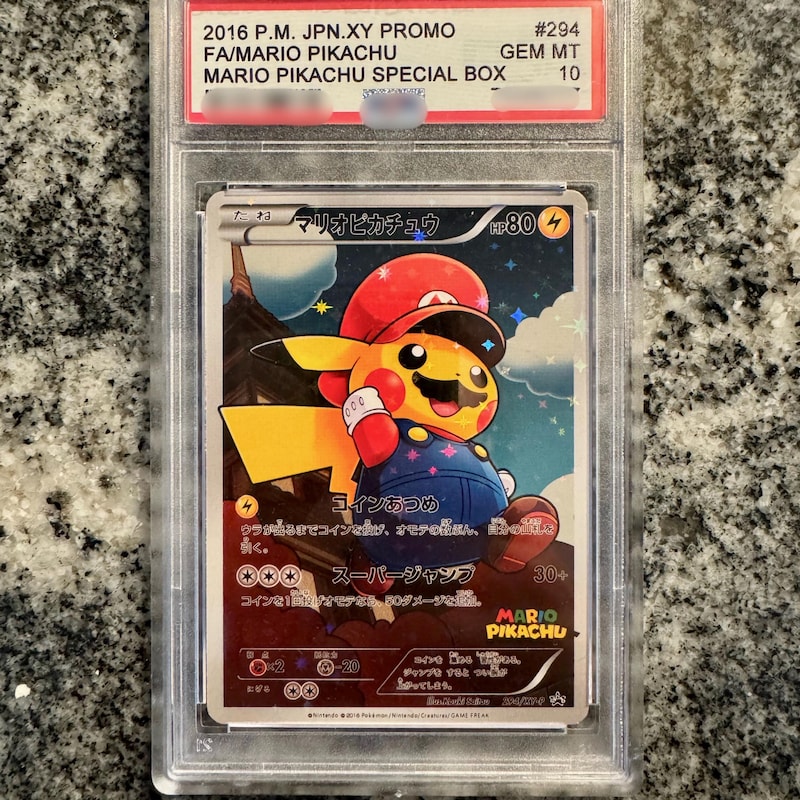Psa 10 Poncho Pikachu - Etsy