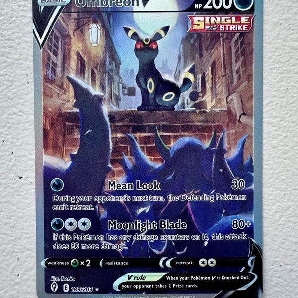 Umbreon V Alt Art - Etsy