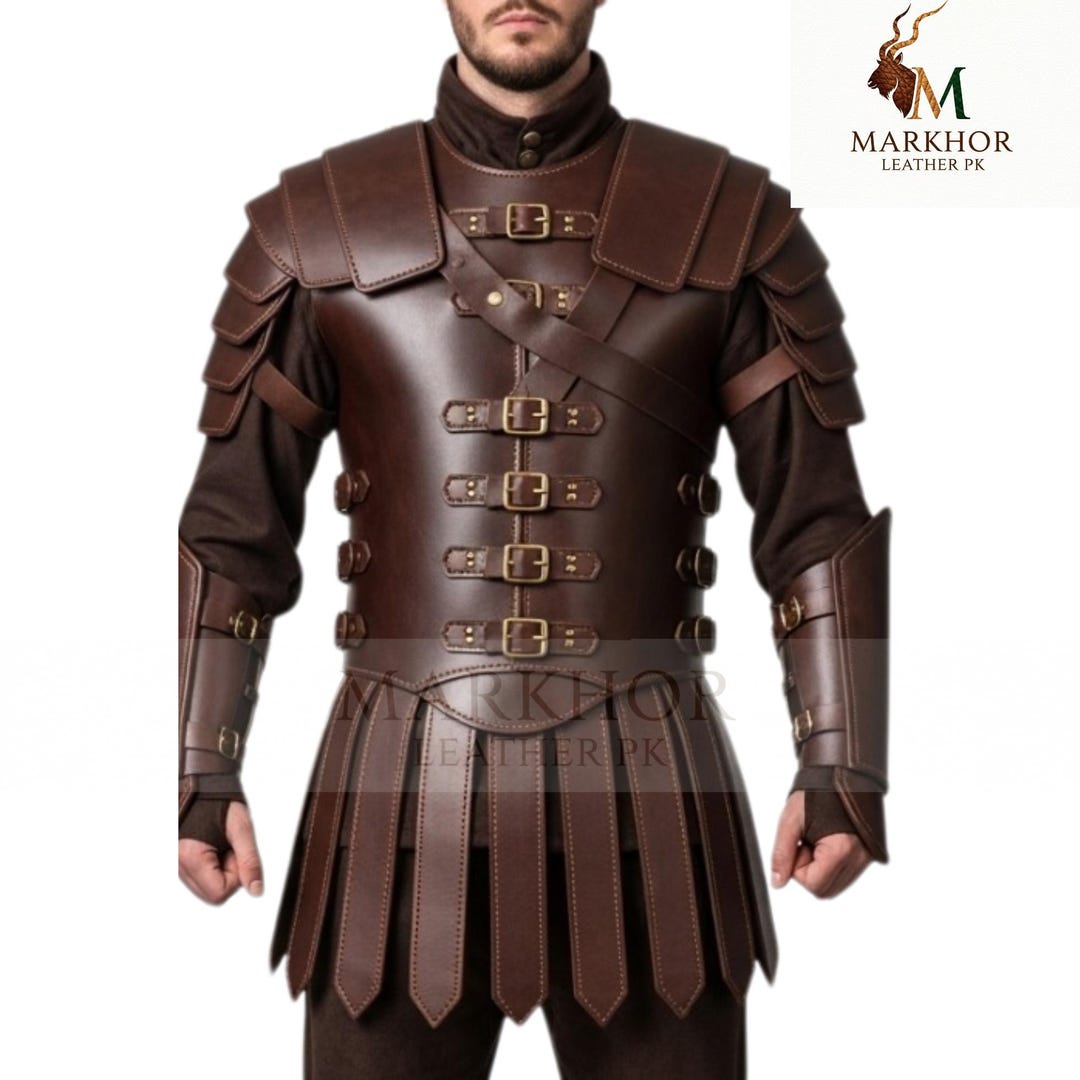 Medieval Vanguard Leather Armor Handcrafted Battlewear-armored ...