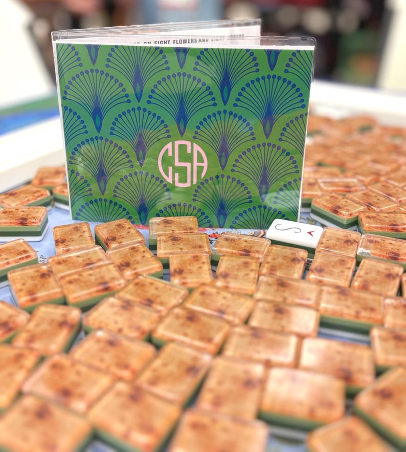 NEW Mahjong Card Sticker Personalized Mahjong Card Cover Original ...