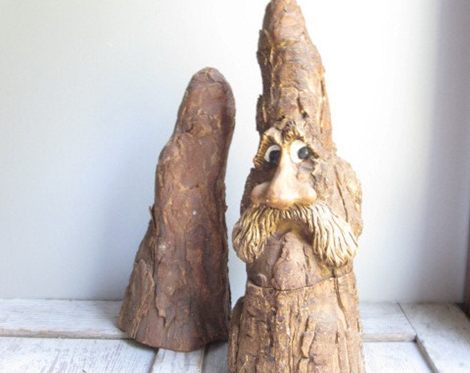 Carved Cypress Face Box - Etsy