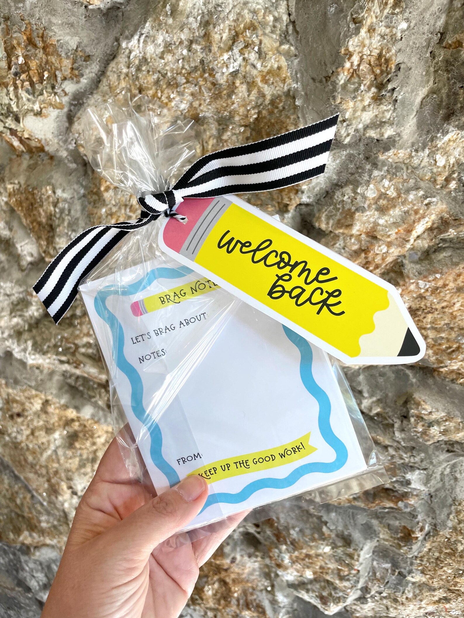 Pencil Gift Tags- (set of Two Printed/not Cut) Ready to Ship - Etsy