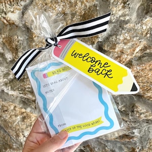 Pencil Gift Tags- (set of Two Printed/not Cut) Ready to Ship - Etsy