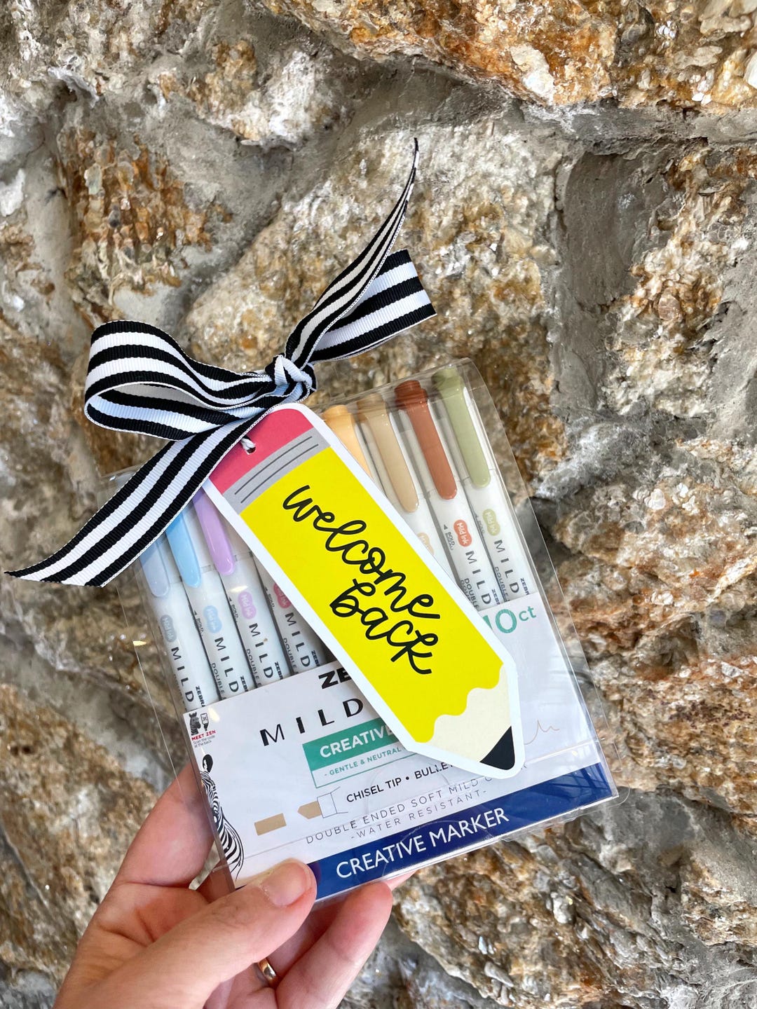 Pencil Gift Tags- (set of Two Printed/not Cut) Ready to Ship - Etsy