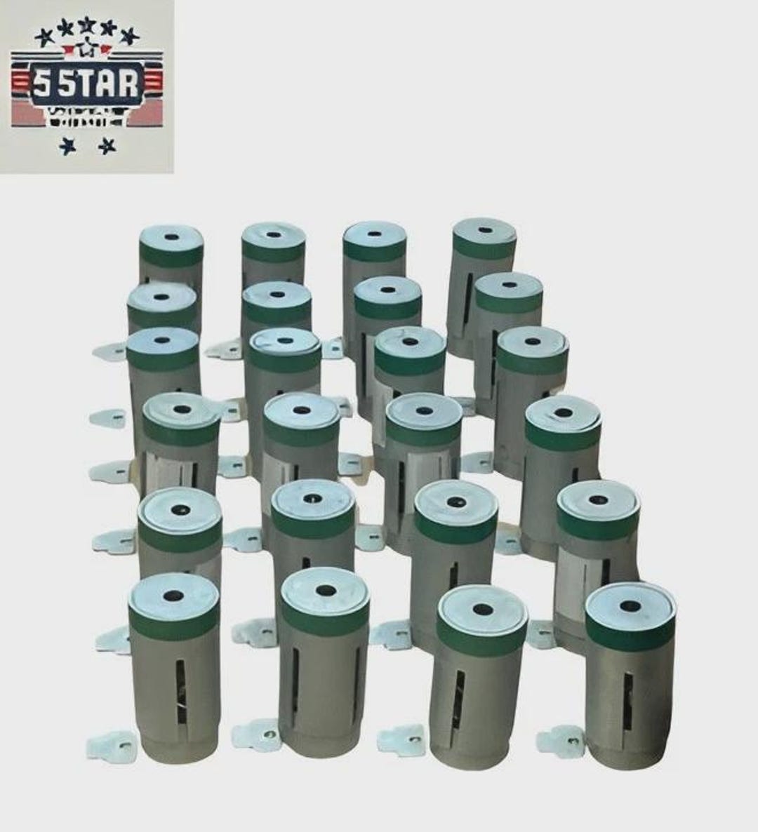 24 Pcs Floor Anchor Pots Auto Frame Machines and Pulling Posts ...