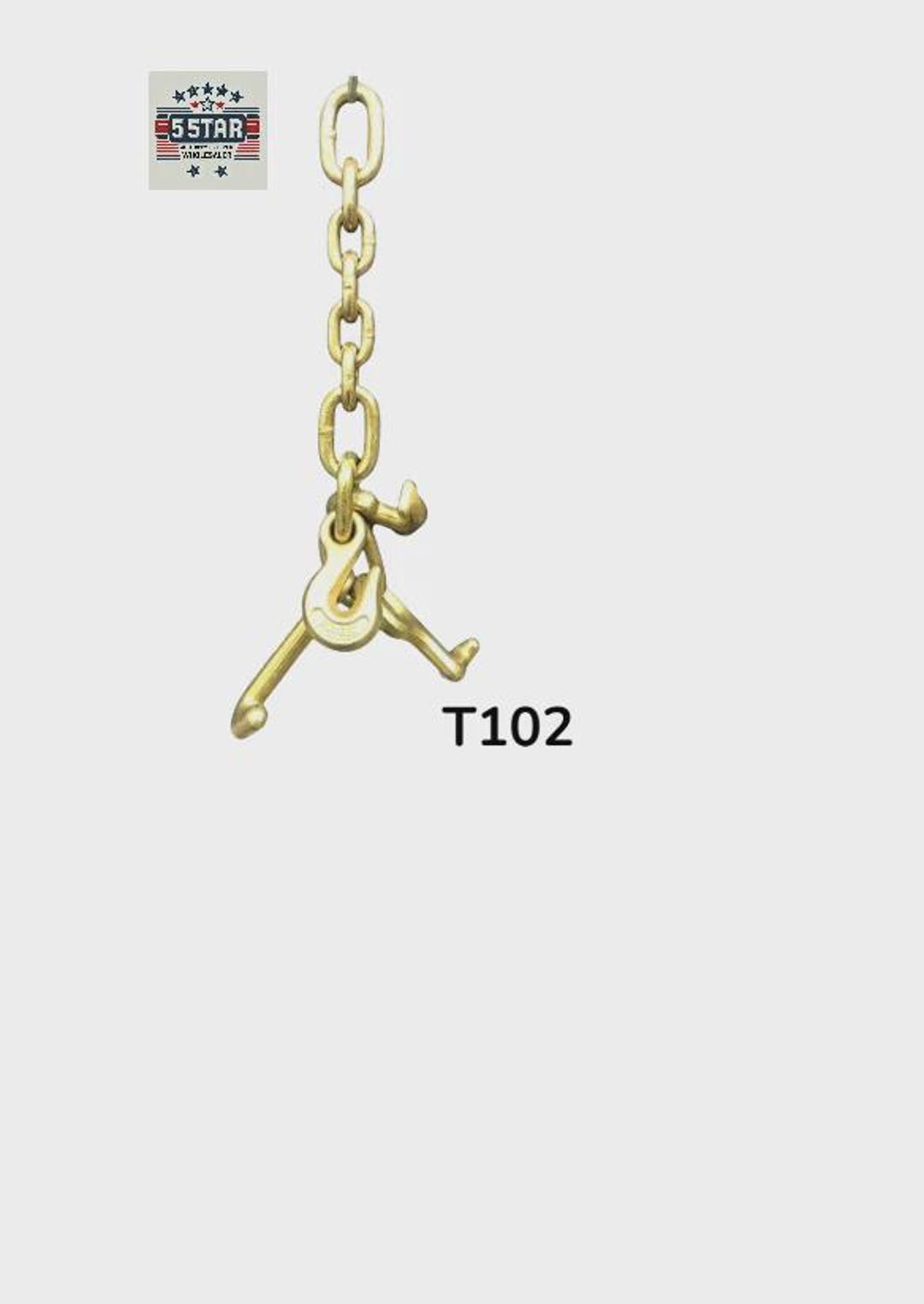 Heavy Tie Down Hook Auto Body Frame Machine Towing Tool 16" TOW TRUCK ...