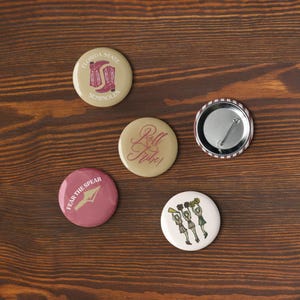 FSU Seminoles Gameday Button Pins: Florida State Spirit Set - Etsy
