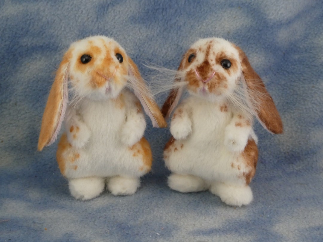 Custom Made Artist Mini Lop Rabbit Soft Sculpture - Etsy