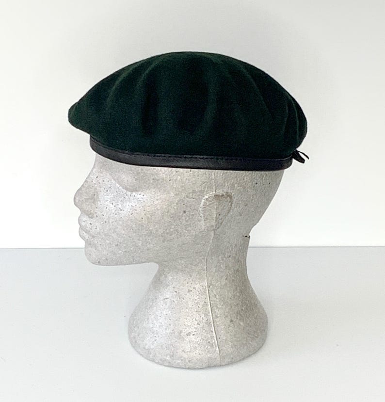 Dark Green Beret. British Army Surplus. Various Sizes. New. the Rifles ...