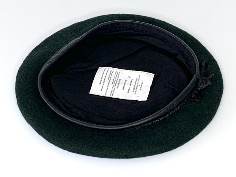 Dark Green Beret. British Army Surplus. Various Sizes. New. the Rifles ...