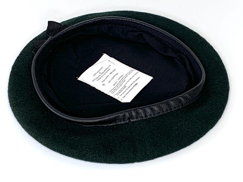 Dark Green Beret. British Army Surplus. Various Sizes. New. the Rifles ...