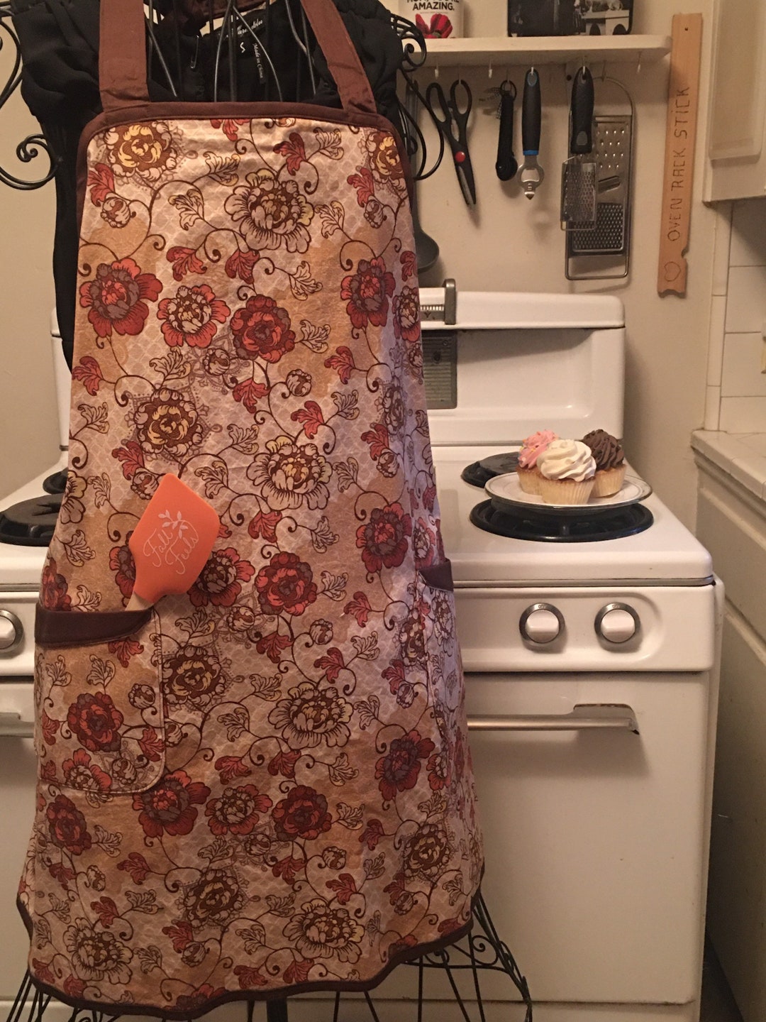 Fall Apron Full Plus Size Apron With Pockets Christmas Gift - Etsy