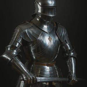 Gothic Suit of Armor: Wearable 15th Century Medieval Knight Steel ...